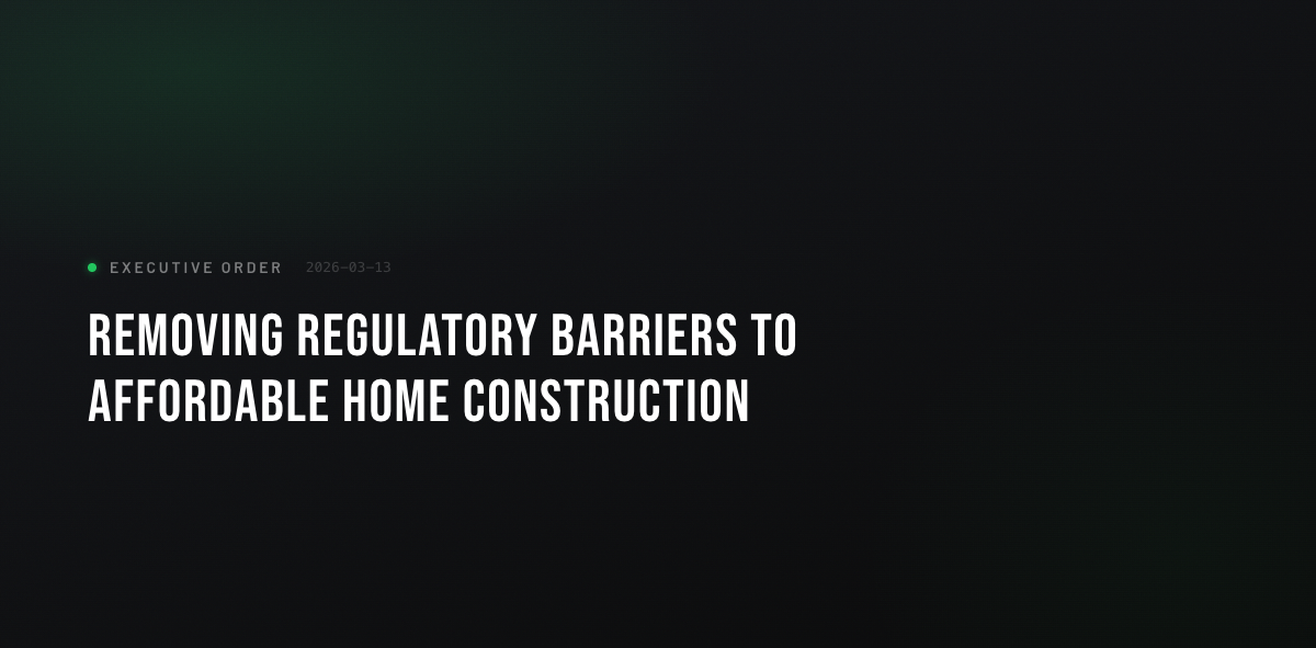 Removing Regulatory Barriers to Affordable Home Construction | Tony Gaeta